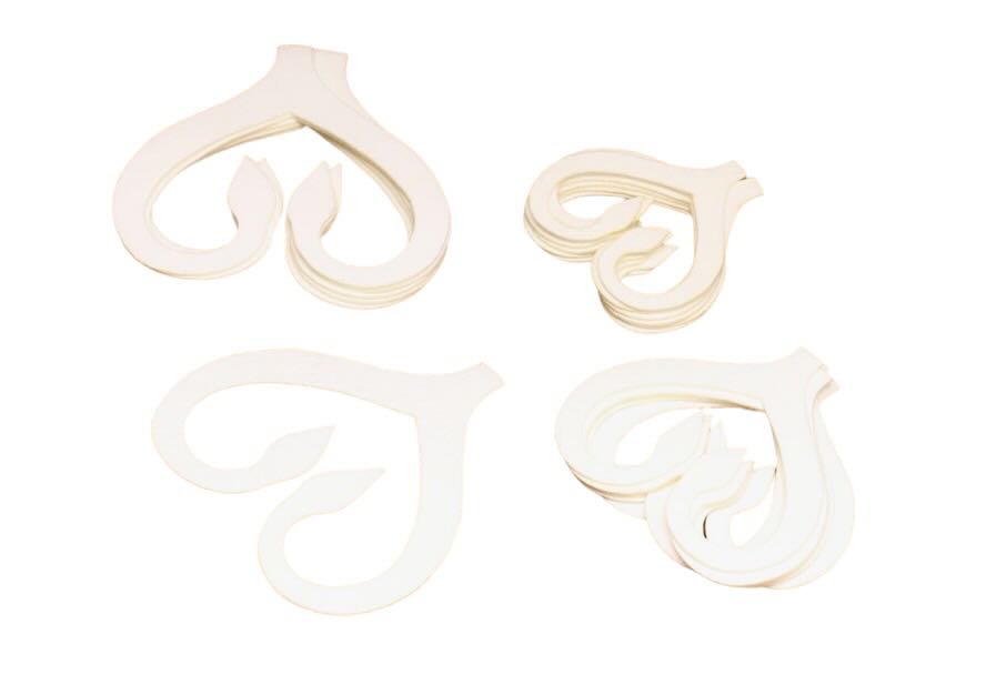 Cohen's Double Flutter Tails - Synthetic Bodies Tails and Claws