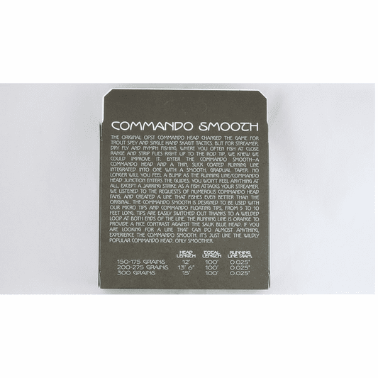 OPST Commando Smooth - OPST Skagit Fly Lines