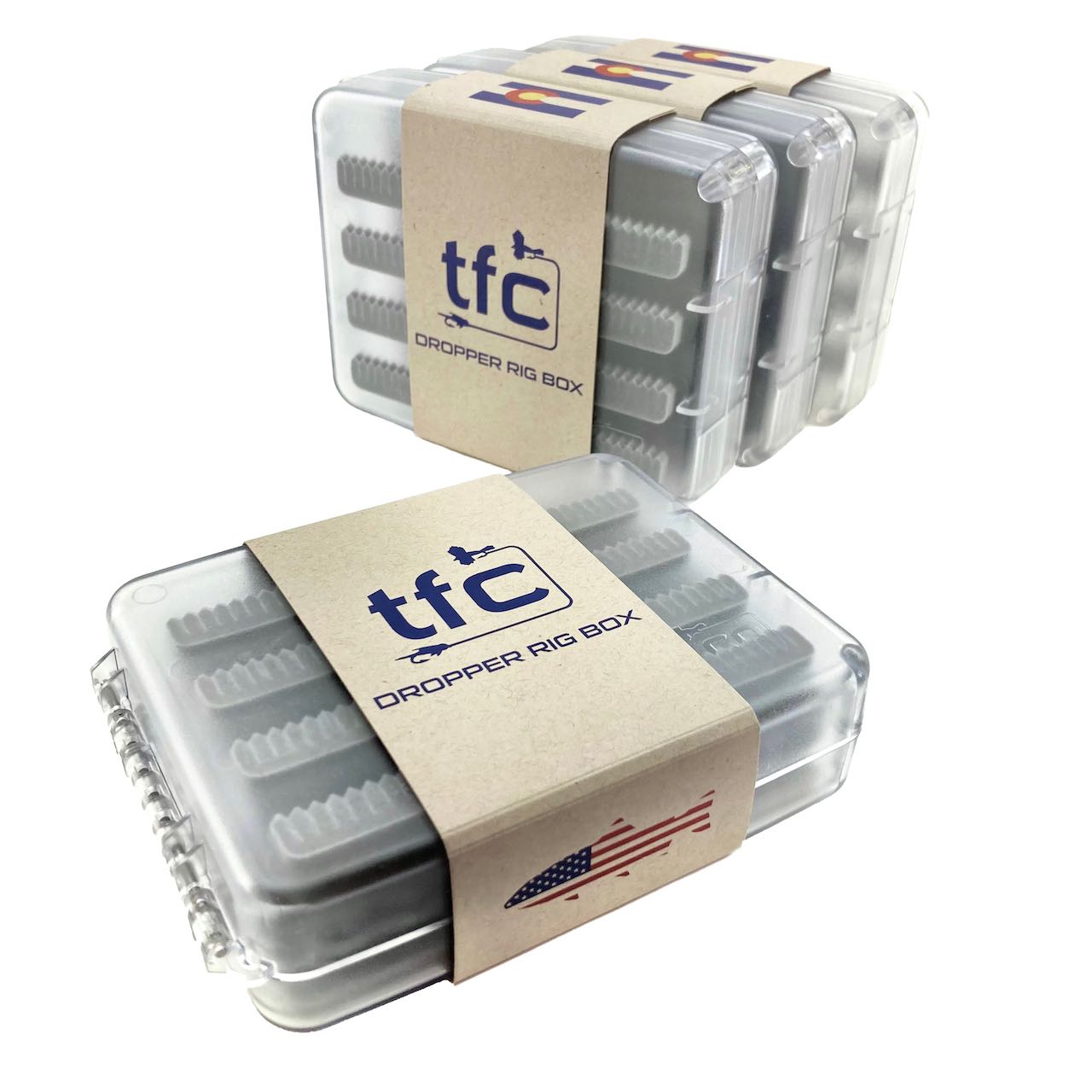 Tandem Dropper Rig Fly Box - Fly Boxes