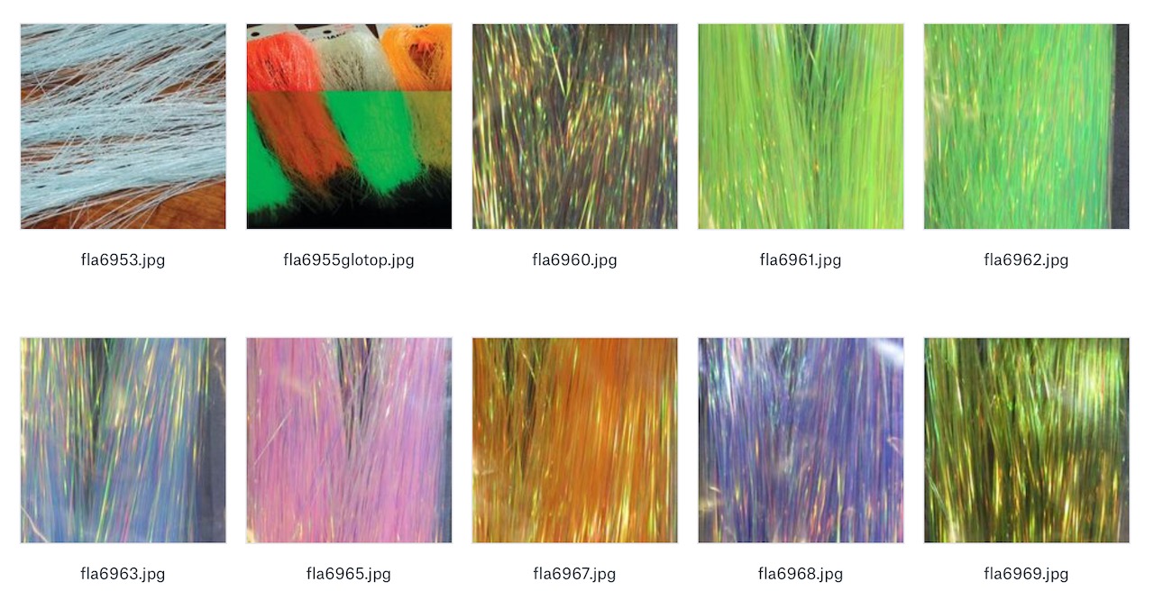Flashabou: Synthetic Fly Tying Supplies and Materials