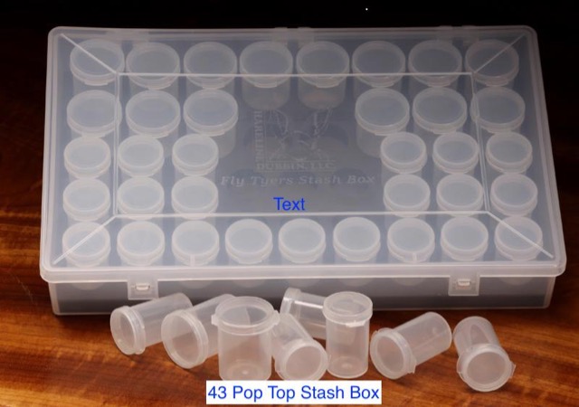Fly Tyers Storage Solutions Boxes - Fly Tying Accessores