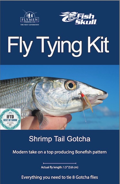 Shrimp Tail Gotcha Fly Tying Kit - Flymen Fly Tying Kits