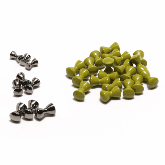 Hareline Brass Eyes - 20 pack