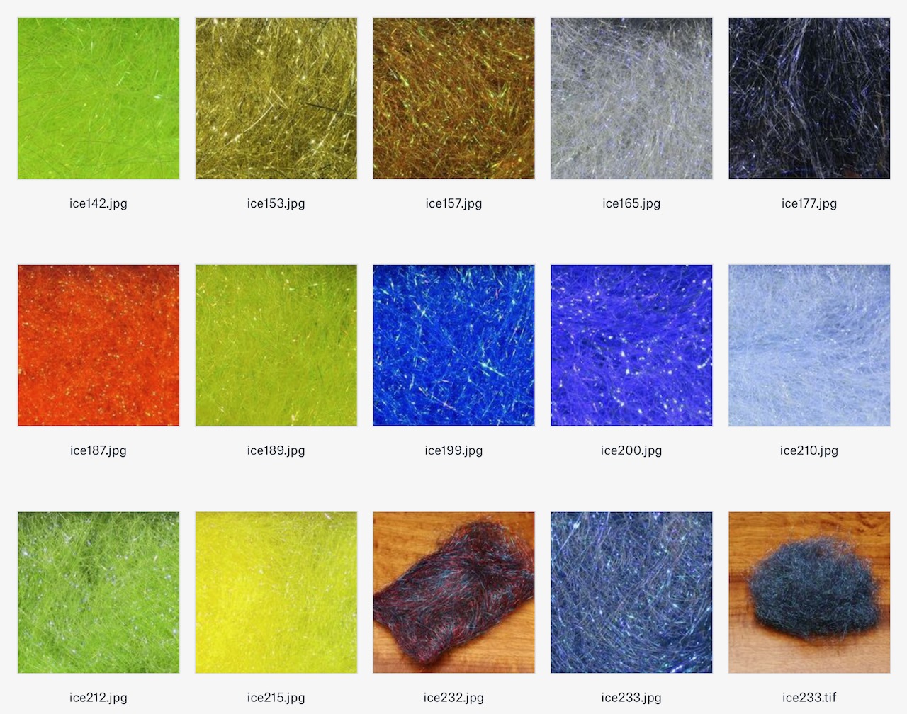 Hareline Ice Dub: Fly Tying Dubbing Supplies Materials