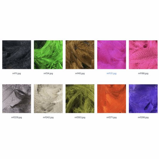 Mallard Flank Feathers - Fly Tying Materials and Supplies