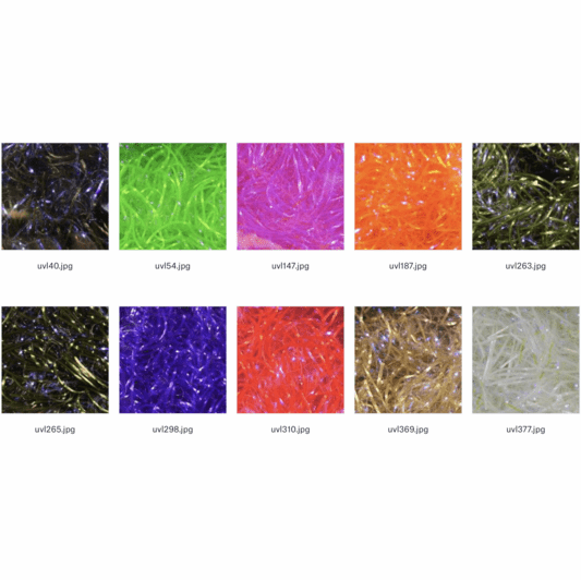 Hareline UV Life Flex Wrap - Synthetics