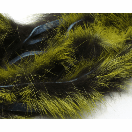 Polychrome Rabbit Strips - Rabbit Fur Fly Tying Materials