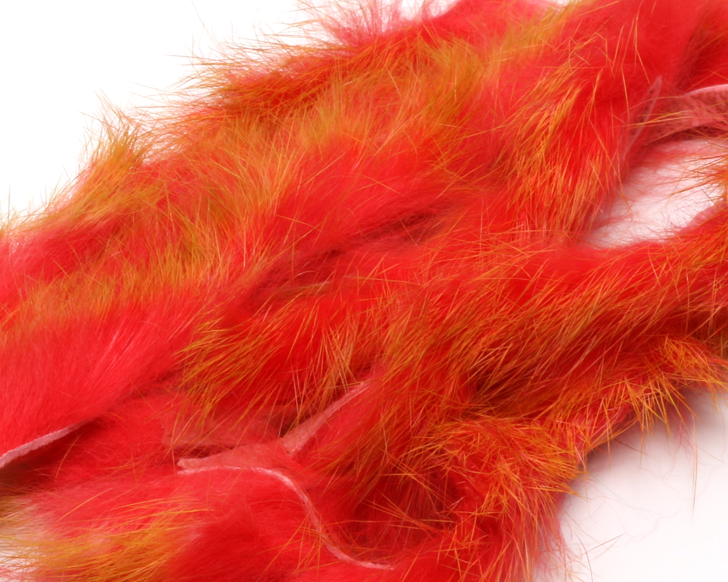 Polychrome Rabbit Strips - Rabbit Fur Fly Tying Materials