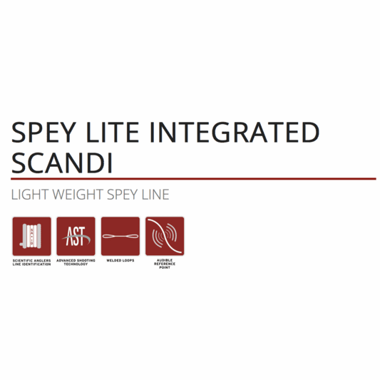 Spey Lite Integrated Scandi Spey Line - Scientific Anglers Fly Lines