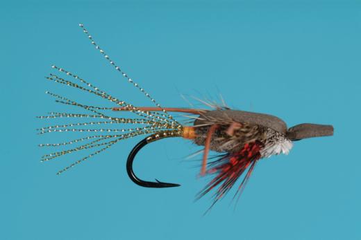 Ska-Opper Brown: Summer Steelhead Dry & Skater Flies