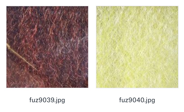 Strung Fuzzy Fiber - Fly Tying Materials