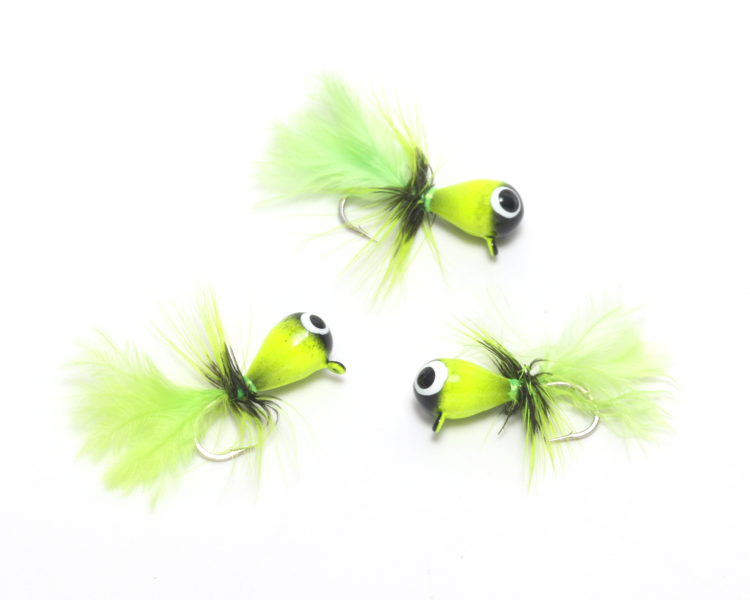 Tungsten Fly Ice Jigs - Preformed Jigs for Fishing