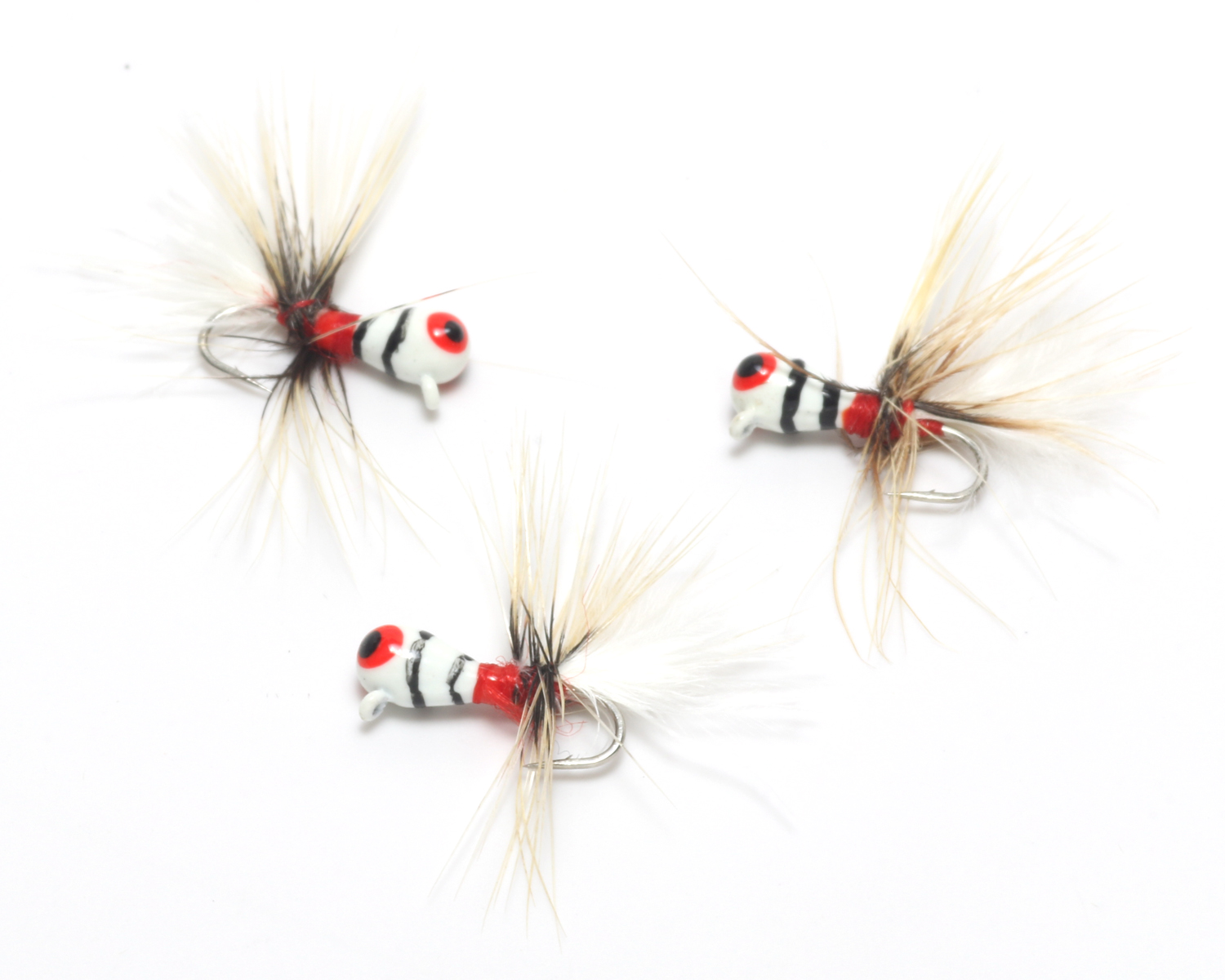 Tungsten Fly Ice Jigs - Preformed Jigs for Fishing