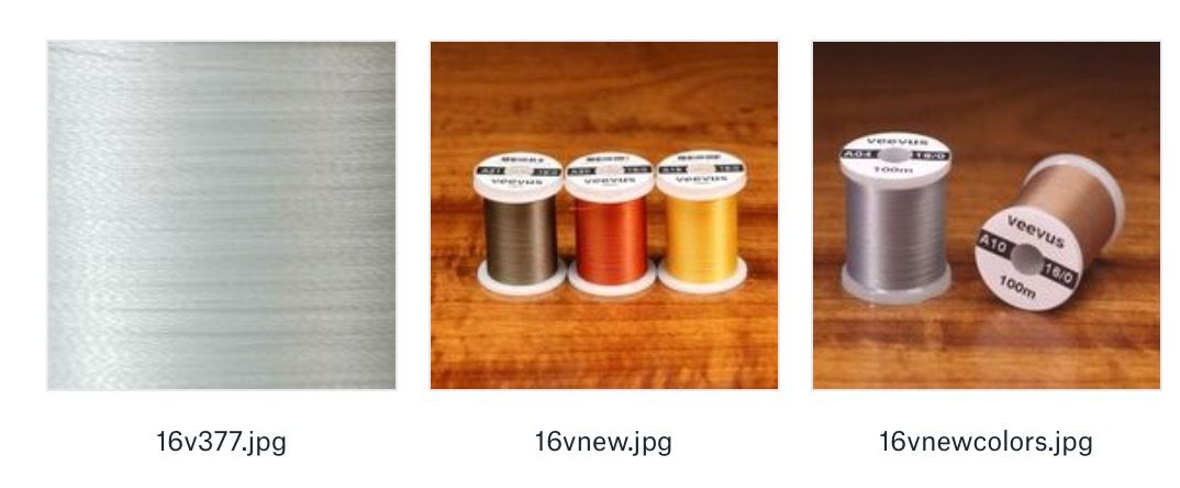 Veevus Fly Tying Thread - Veevus Thread Caddisflyshop.com