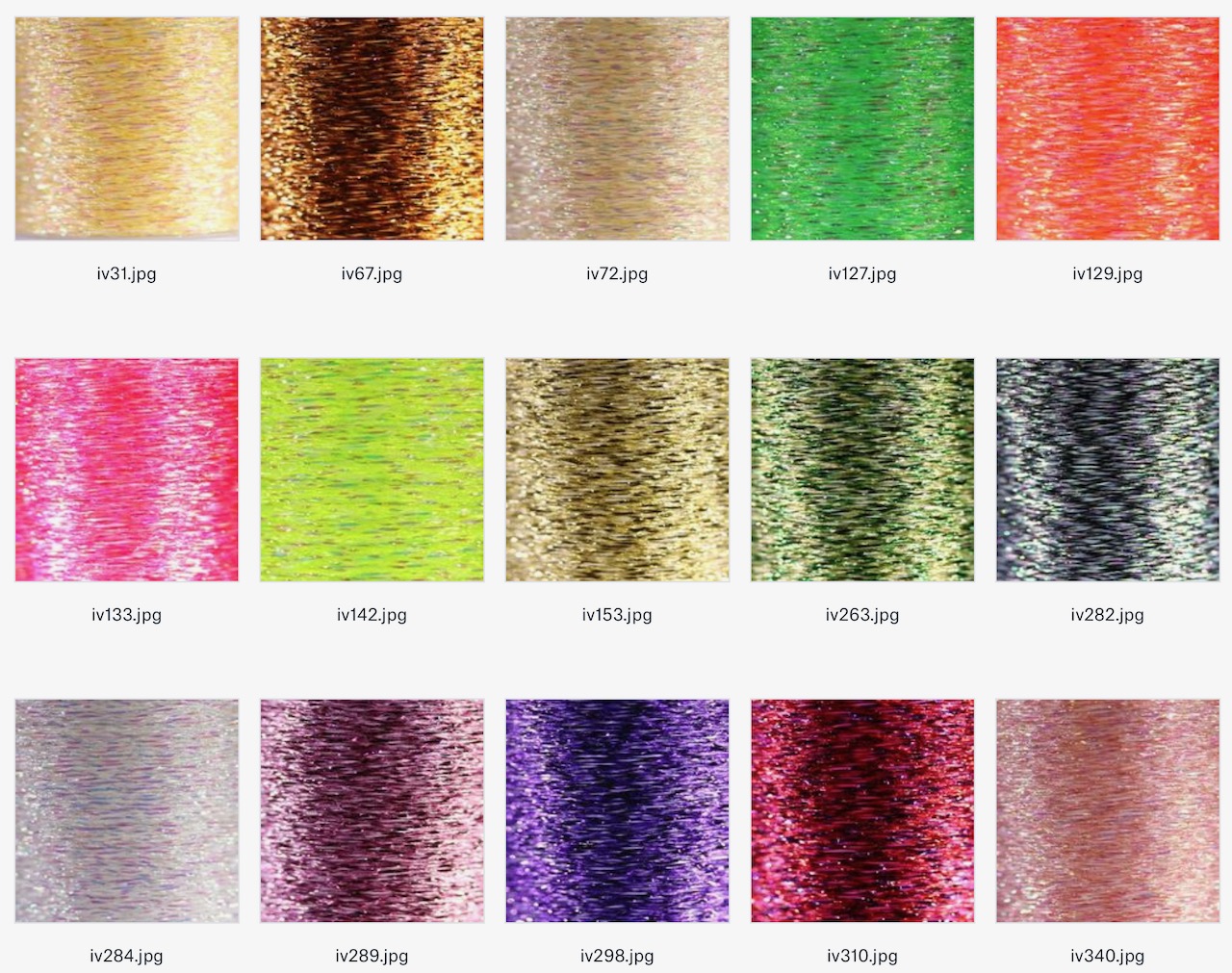 Veevus Iridescent Thread - Veevus Thread