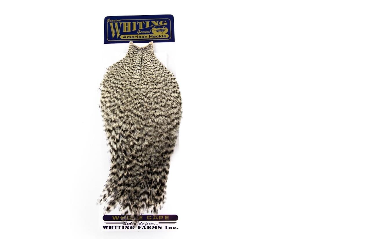 Whiting Rooster Freshwater Streamer Cape - Rooster Feathers