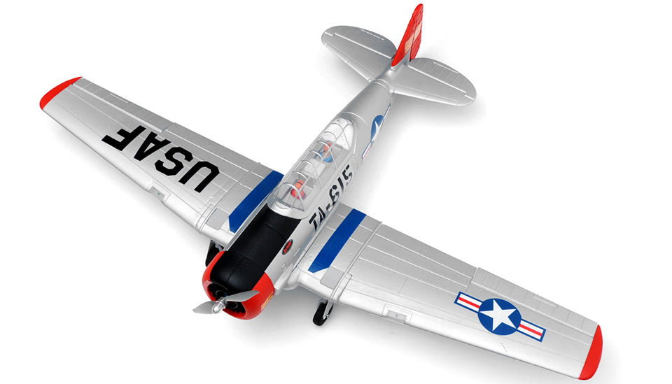 New Dynam RC AT 6 Texan 5 Channel 1370mm Warbird ARF RC Remote Control Radio