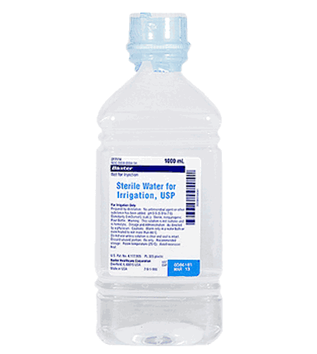 Baxter Sterile Water for Irrigation 1000mL|OBGYN Supply