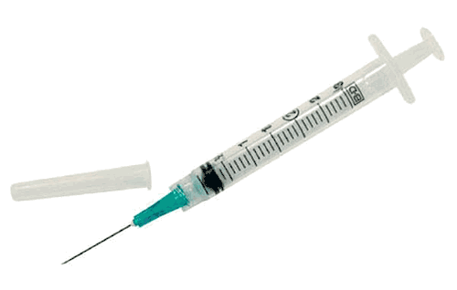 BD Syringe / Needle Combination 3mL 23g x 1" (309571) | OBGYN Supply