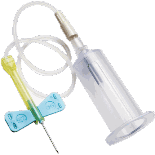 BD Vacutainer Push Button Blood Collection Set 23g x 3/4 with holder