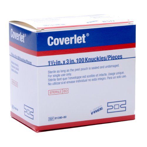BSN Medical Coverlet Adhesive Bandage Knuckles 1-1/2" x 3" | OBGYN Supply