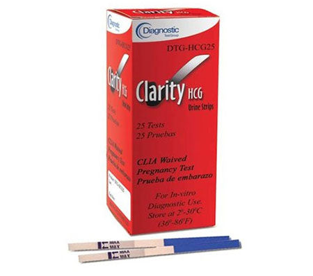Clarity Dipstick hCG Pregnancy Test | OBGYN Supply