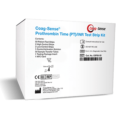 Coag-Sense PT2/INR Test Strip Kit (03P56-50)