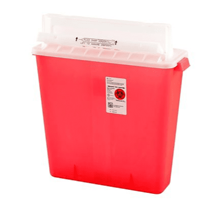 Covidien Monoject SharpStar In-Room Sharps Container 4-Gallon (8541SA)