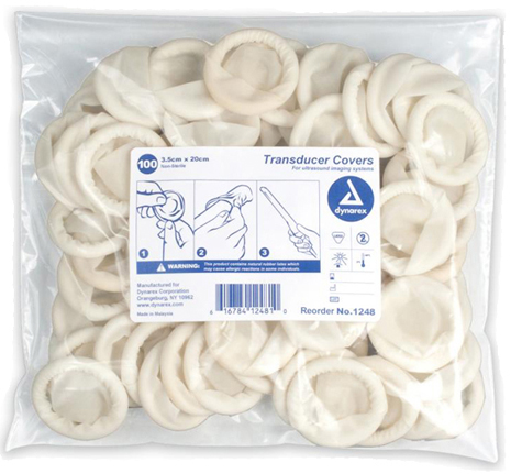 Dynarex Transducer Probe Covers 1248 | OBGYN Supply