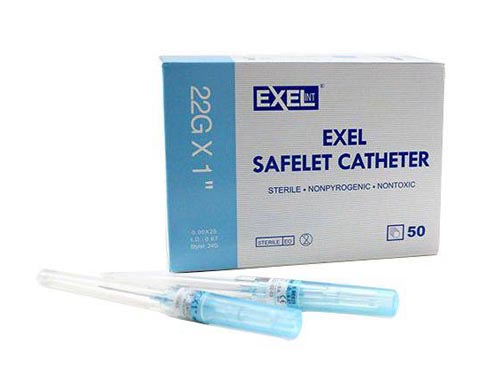 Exel Safelet IV Catheters | OBGYN Supply