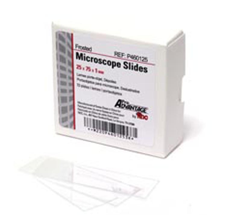 Frosted Microscope Slides, 75mm x 25mm | OBGYN Supply