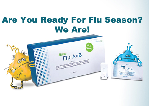 LifeSign 36025 STATUS Flu A & B Test Kit