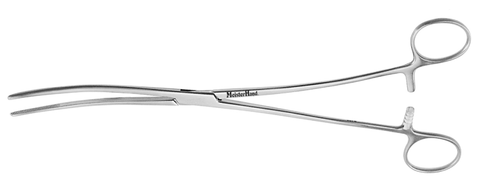 Miltex Bozeman Uterine Forceps, Curved 7-622 | OBGYN Supply