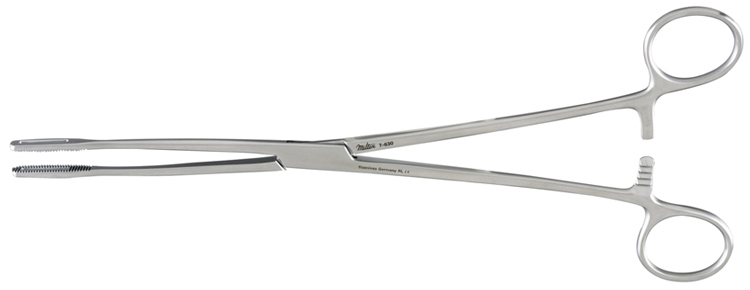 Miltex FLETCHER Cervix Holding Forceps Straight 7-630 | OBGYN Supply