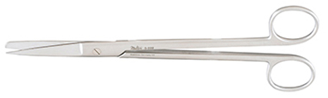 Miltex 5-222 SIMS Uterine Scissors, Straight, Sharp-Blunt Points