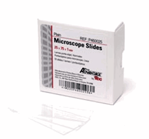 Plain Microscope Slides, 75mm x 25mm | OBGYN Supply