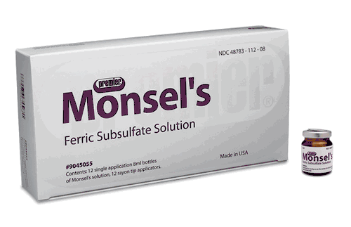 Premier 9045055 Monsel's Ferric Subsulfate Solution 8mL | OBGYN Supply