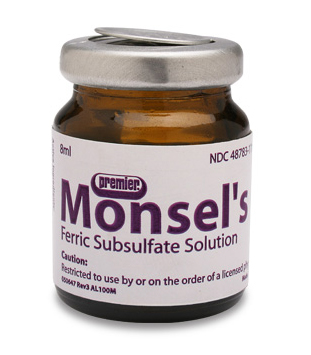 Premier 9045055 Monsel's Ferric Subsulfate Solution 8mL | OBGYN Supply