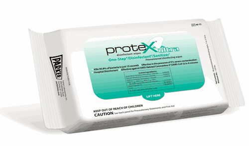 Parker Protex Ultra Disinfectant Wipes (48-40) | OBGYN Supply