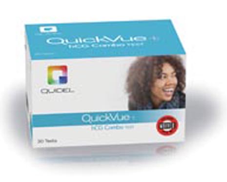 Quidel QuickVue hCG Combo Pregnancy Test 00179 | OBGYN Supply