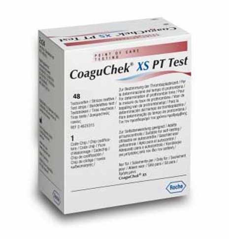 Roche (04625315160) CoaguChek XS PT/INR Test Strips