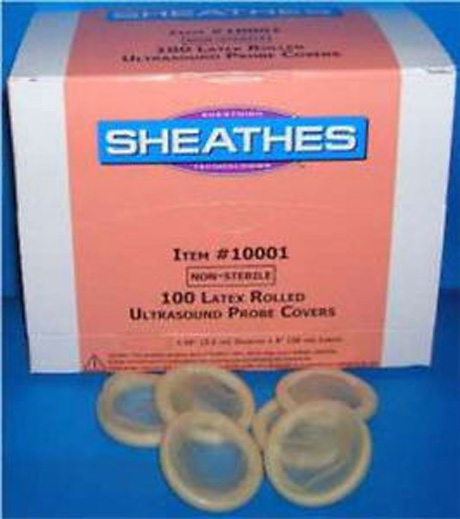 Sheathes Latex Ultrasound Transducer Probe Covers 10001 | OBGYN Supply