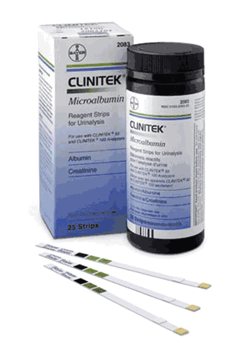 Siemens Clinitek Microalbumin Reagent Test 2083 | OBGYN Supply