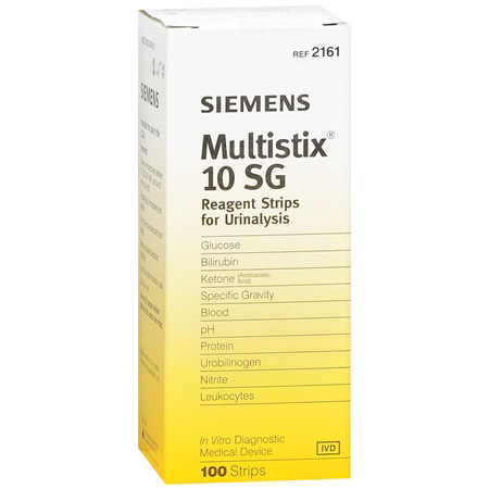 Siemens 2161 Multistix 10SG Urine Test | OBGYN Supply
