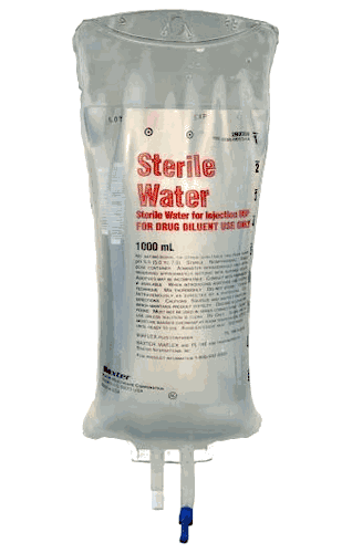 Baxter Sterile Water for Injection (2B0304X) | OBGYN Supply