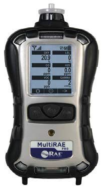 RAE Systems MultiRAE Pro Pumped Portable Multi-gas Monitor - 10.6 eV ...