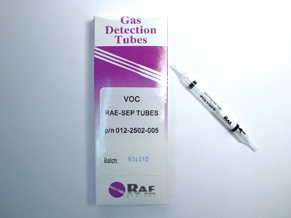 RAE Systems RAE-Sep™ VOC Tubes for UltraRAE Monitor (5 Tubes / Box ...