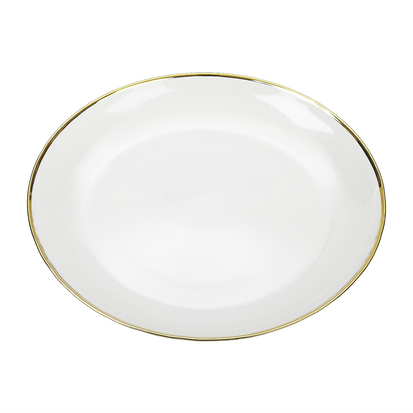 Gilt 11" Dinner plate