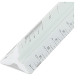 Combo drafting scales: architects, engineers, metric graduations