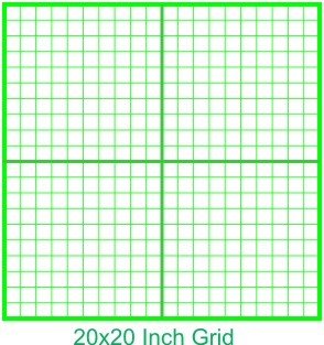 Coordinate Grid 20x20